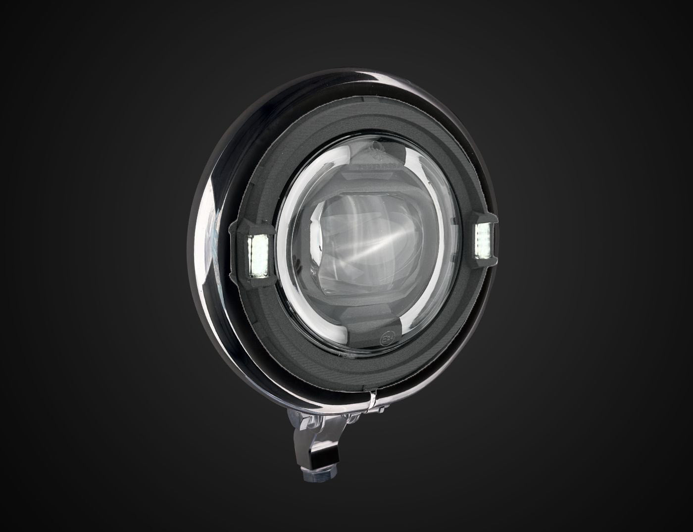 HIBANA 5 3/4 INCH LED Headlight Bates Style - Gloss Black
